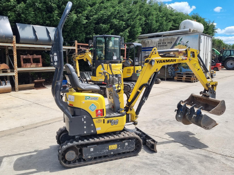 Thienpondt Peter - Tweedehands machines - Yanmar SV08-1C essential (2021)